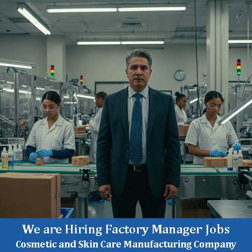 Cosmetic Factory Manager Jobs – Join HCP Wellness